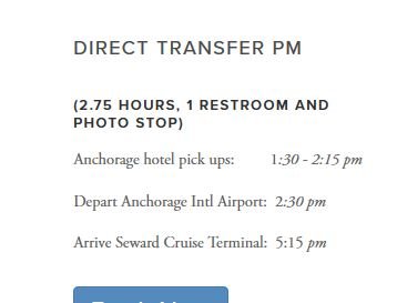 Airport Transfers - Anchorage to Seward - Norwegian Cruise Line ...