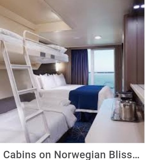 Bed arrangement for 4 in this cabin? - Norwegian Cruise Line - Cruise ...