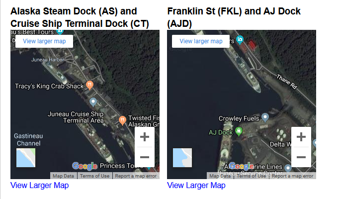 Juneau cruise dock map 60 photos - Arptravels.com