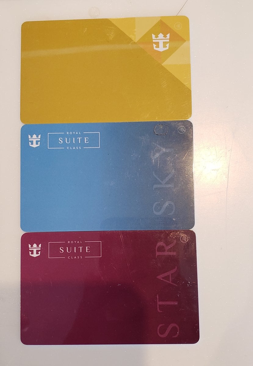 Colors of SeaPass Cards - Royal Caribbean International - Cruise Critic ...