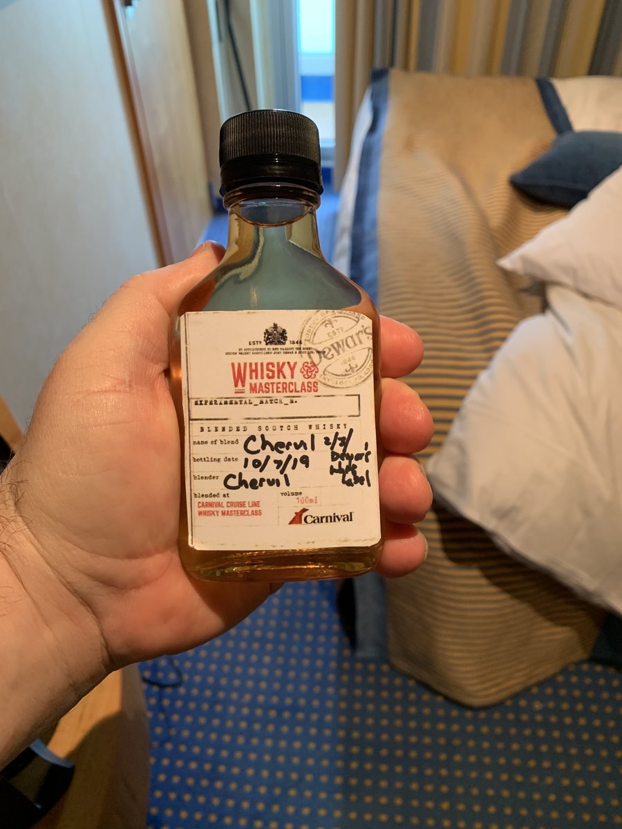 Carnival Vista Whiskey Master Class Review (SPOILERS!!) - Carnival ...