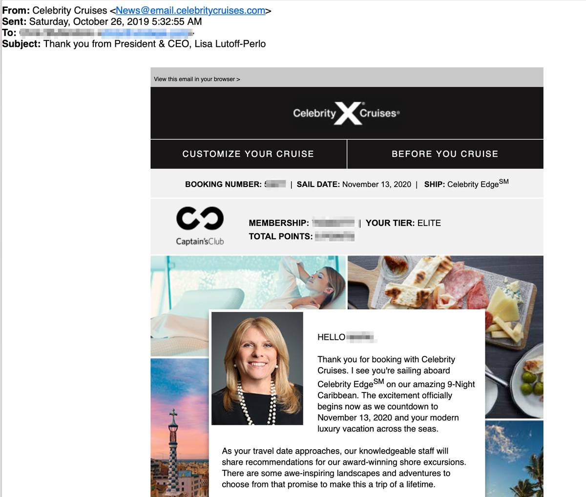Weird email Celebrity / RCI snafu? - Celebrity Cruises - Cruise Critic ...