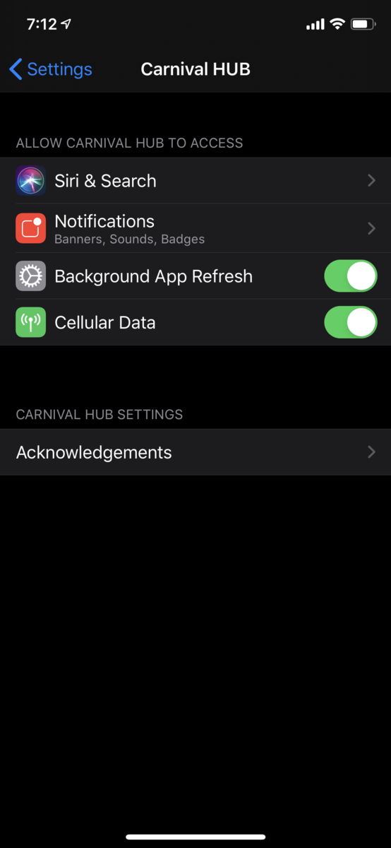 Does the chat feature on the Hub app work well? - Carnival Cruise Lines ...