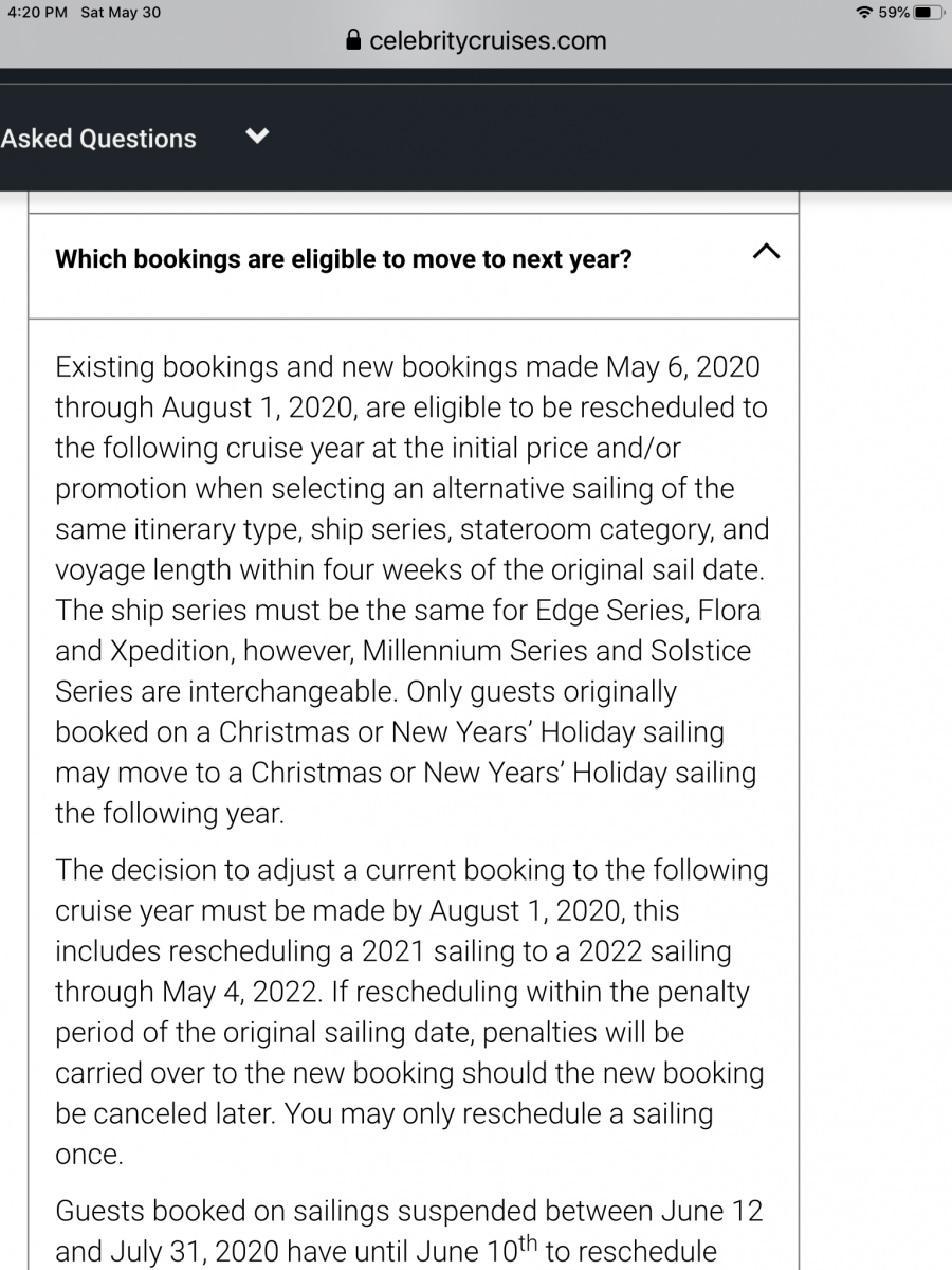 Lift and Shift Change Ships - Celebrity Cruises - Cruise Critic Community