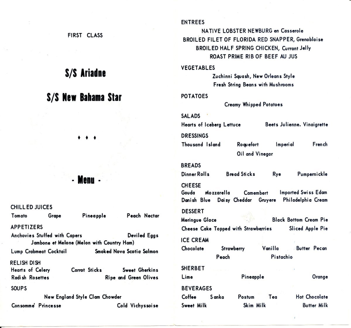 SS Ariadne 1969 Brochure - What Ever Happened To........??? - Cruise ...