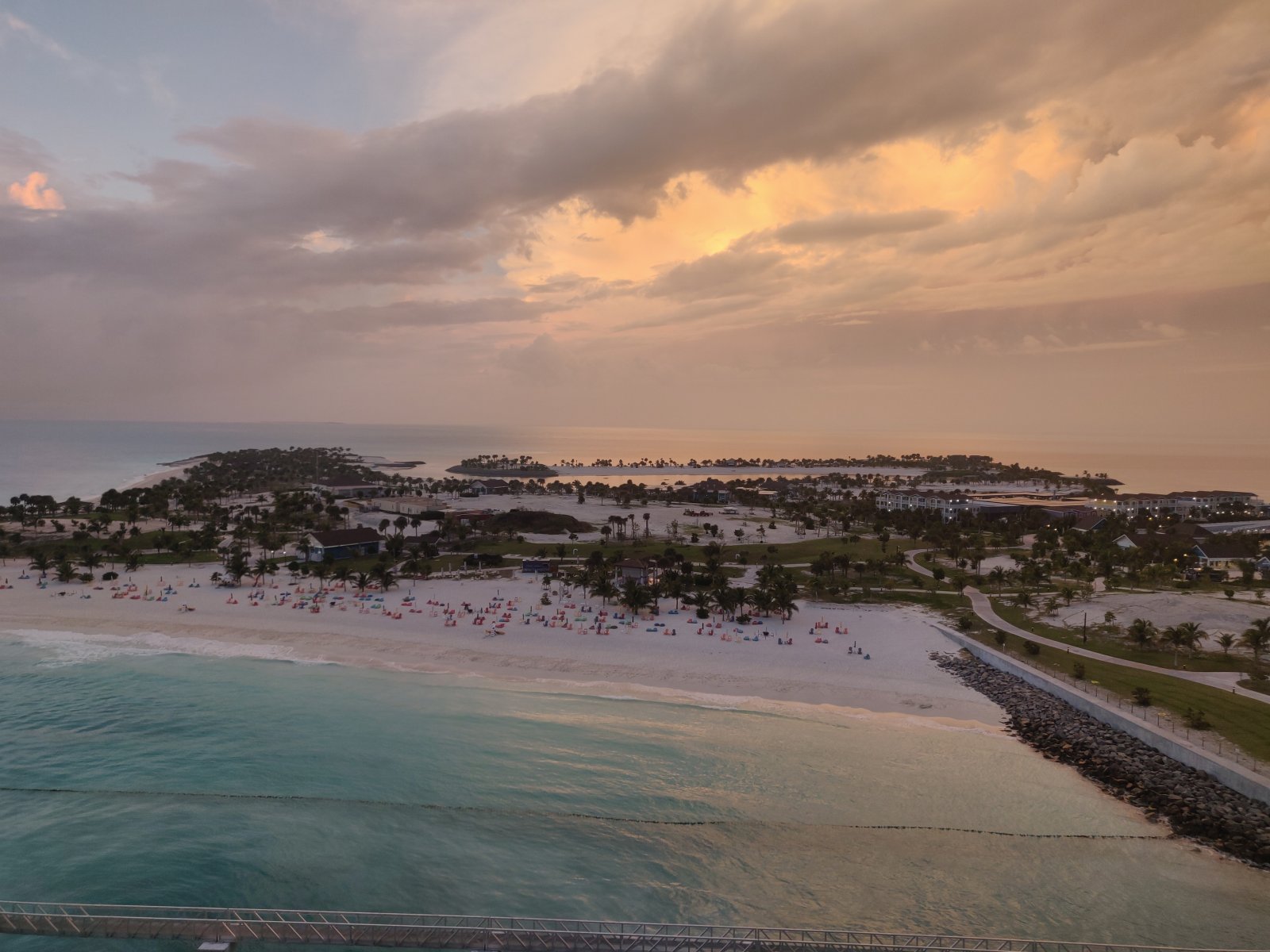 Sunset at Ocean Cay 🌅🌊🇧🇸 - Cruise Critic Community