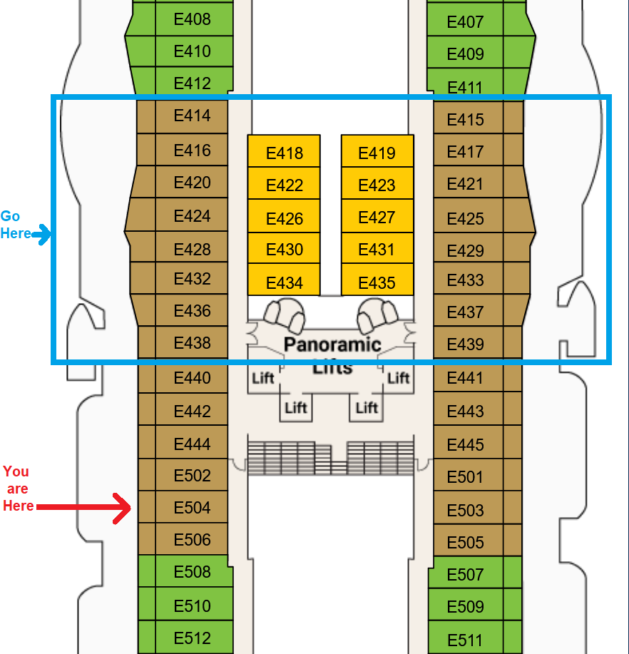 discovery princess obstructed balcony cabin advice needed please ...