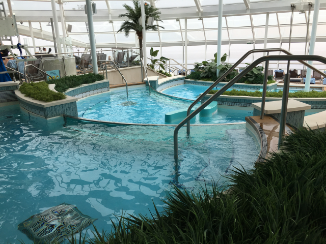Solarium pool on the Anthem - Royal Caribbean International - Cruise ...