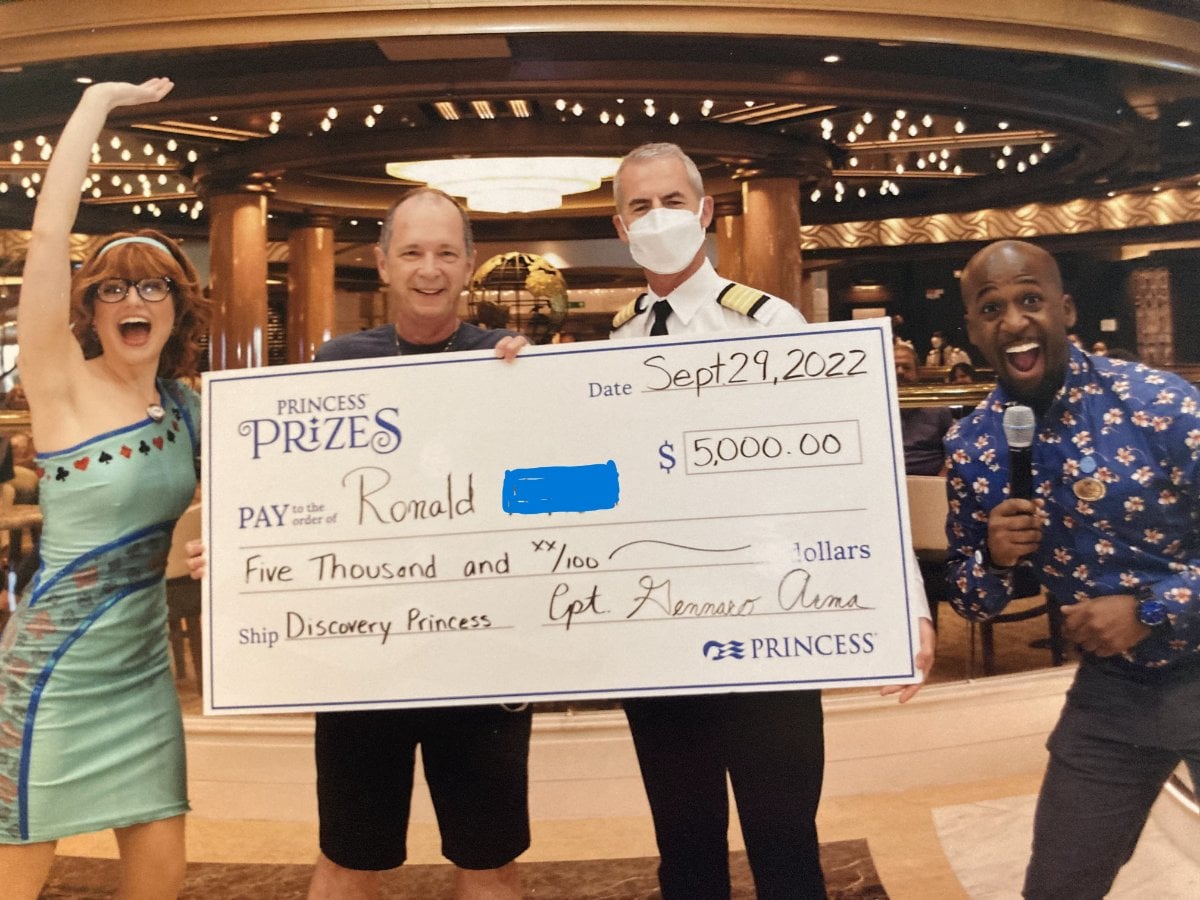 Princess Prizes on the Premiere Package - Princess Cruises - Cruise ...