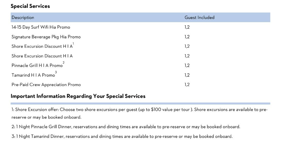 Pre-paid gratuities ... I'm confused - Holland America Line - Cruise ...