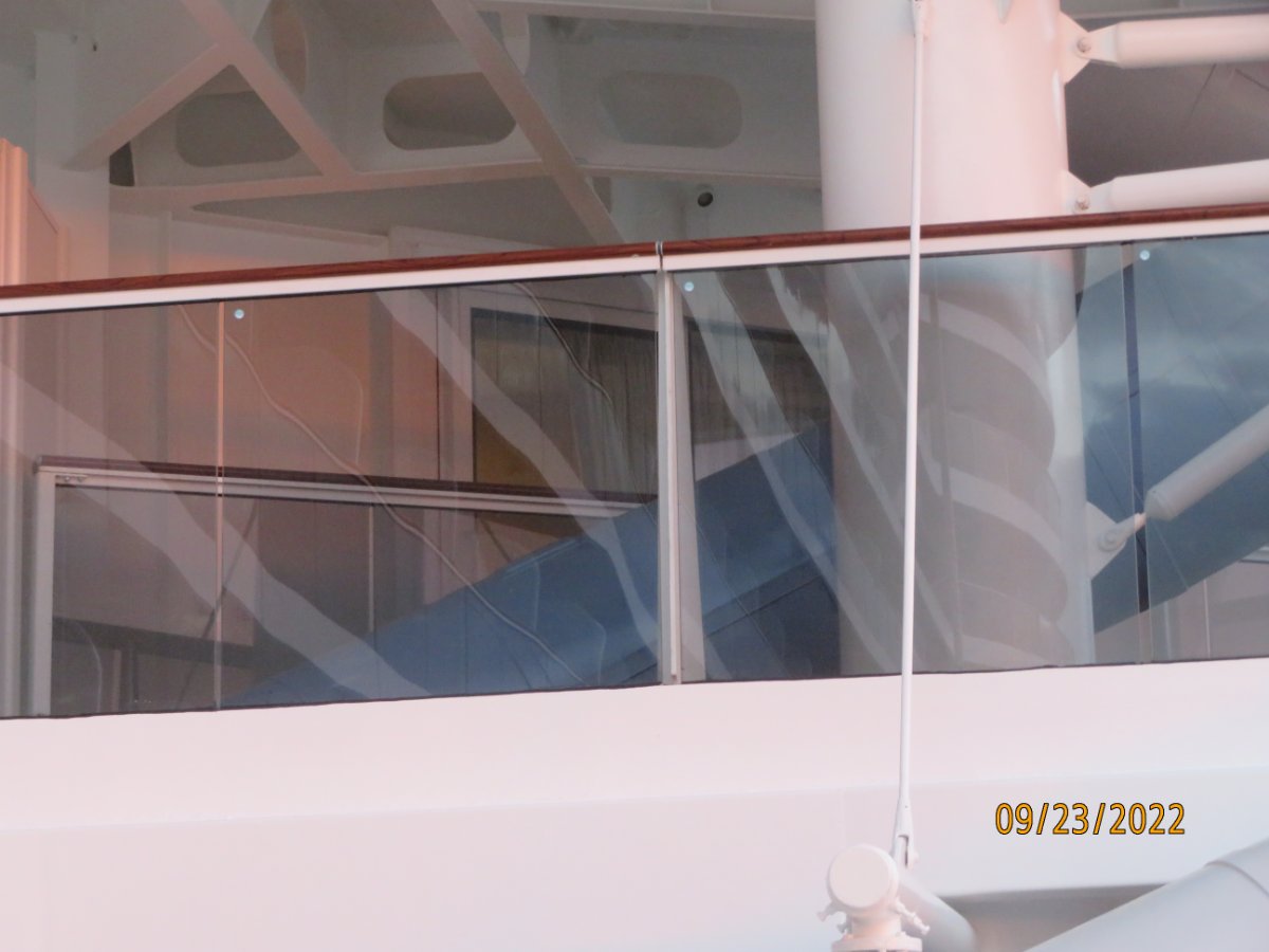 Prima Water Slide Blocking Balcony - Norwegian Cruise Line - Cruise ...