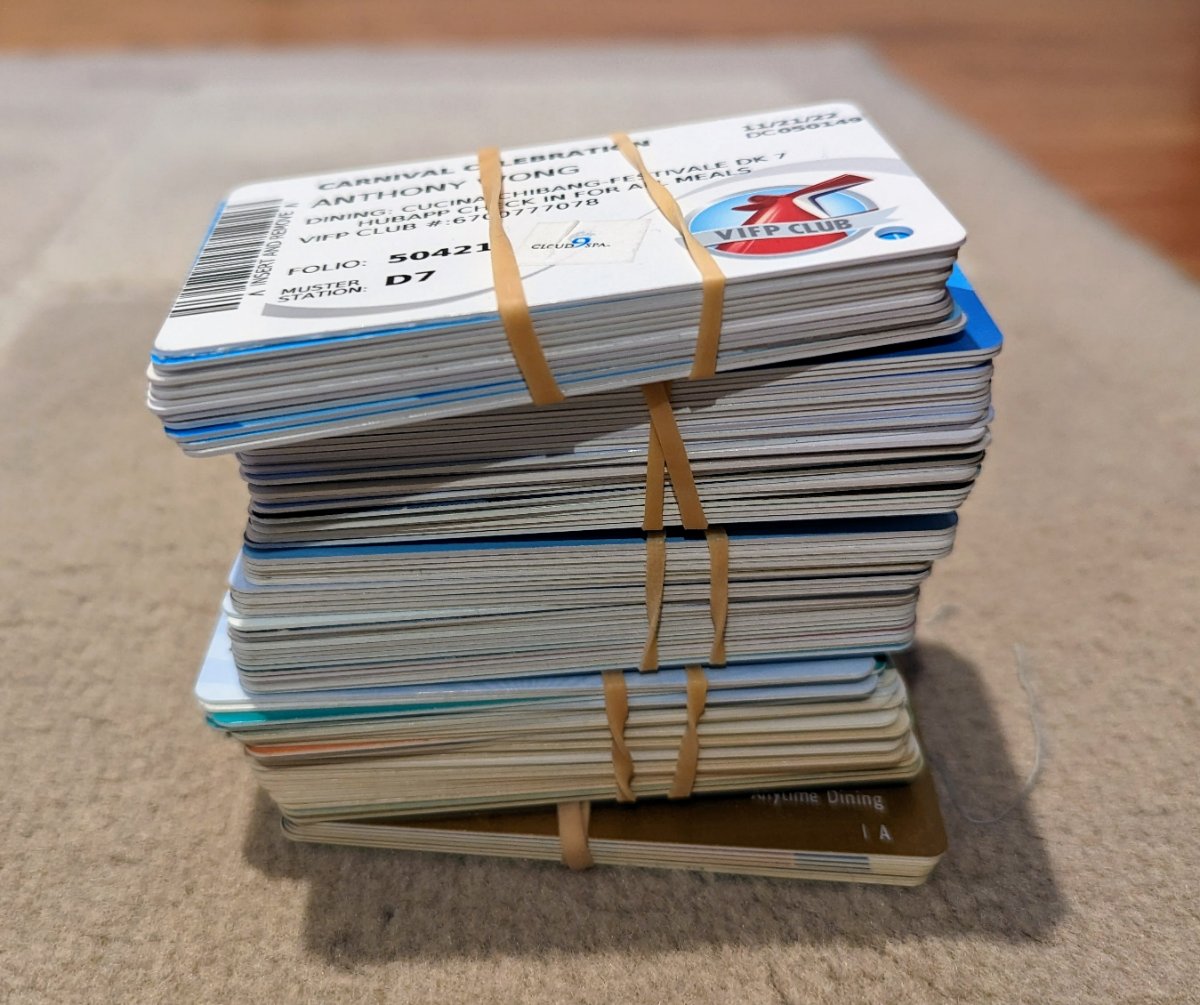 New Style Seapass Cards (two different ones for suites) - Celebrity ...