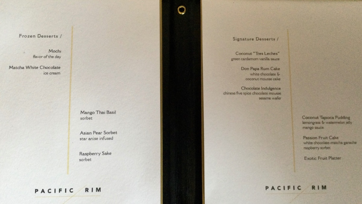 New Specialty Restaurant Menus - Regent Seven Seas Cruises - Cruise ...