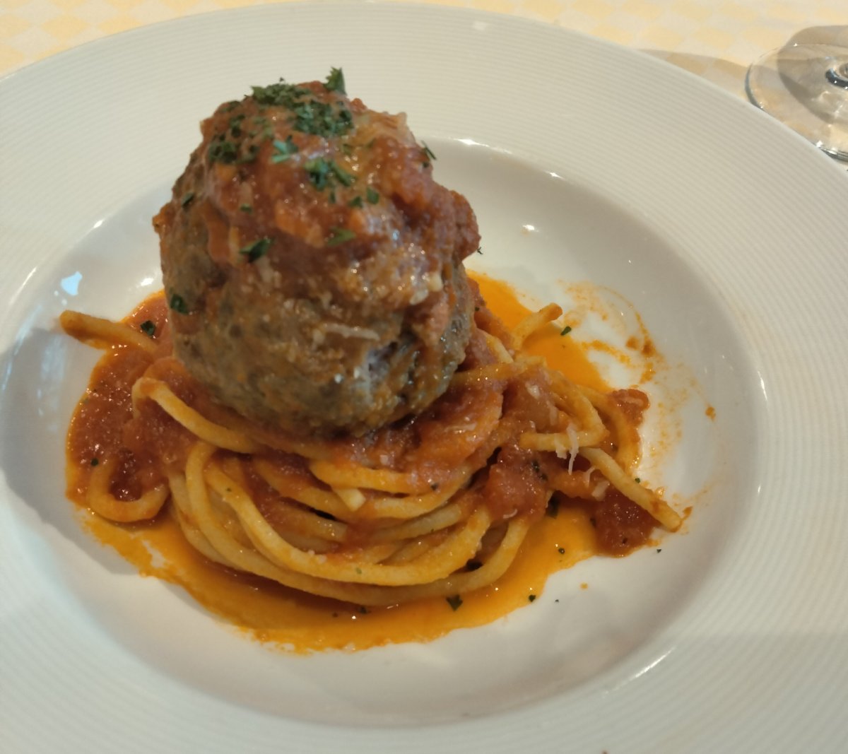 Best Menu item at Sabatini's? with Menu posted! - Princess Cruises ...