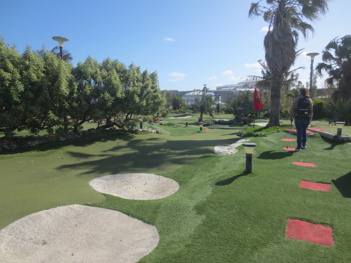 Mini golf at Royal Navy Dockyard - Bermuda - Cruise Critic Community
