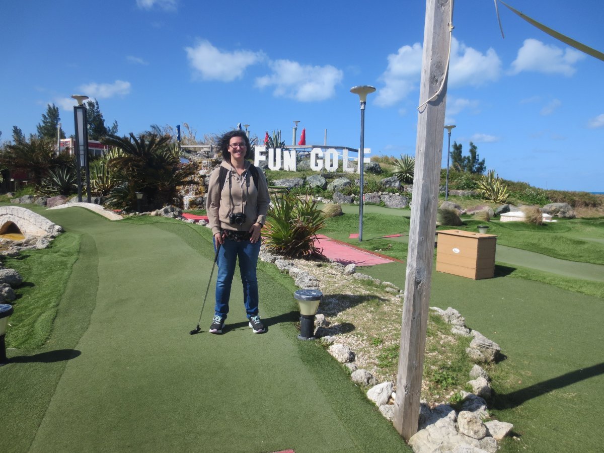 Mini golf at Royal Navy Dockyard - Bermuda - Cruise Critic Community