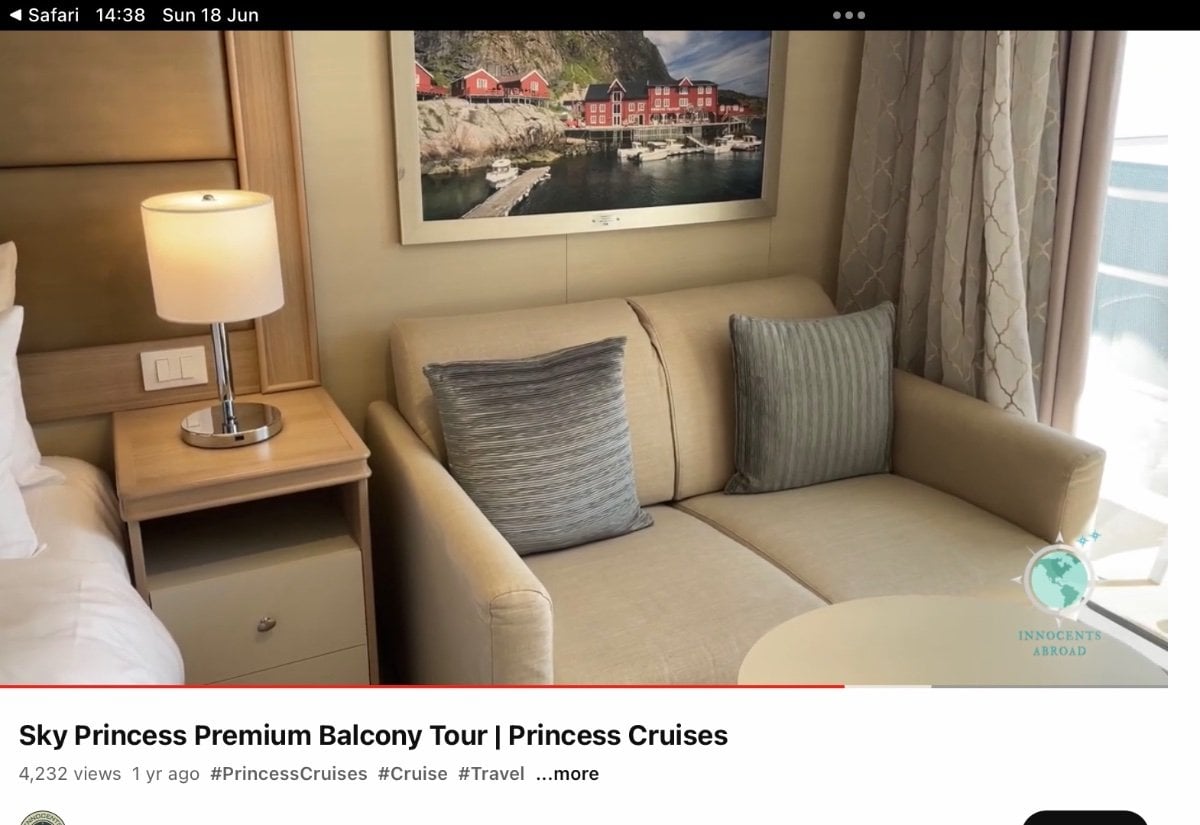 Sky Princess Sofa Beds - Princess Cruises - Cruise Critic Community