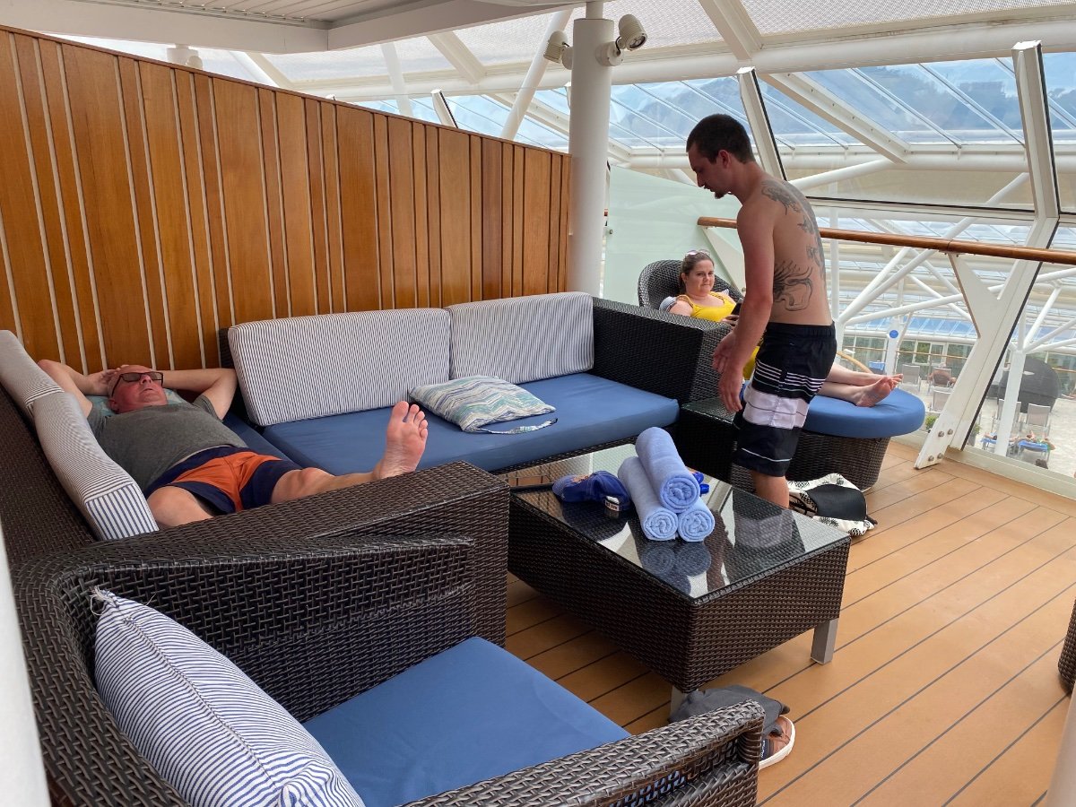 Suite pool deck seating - Royal Caribbean International - Cruise Critic ...