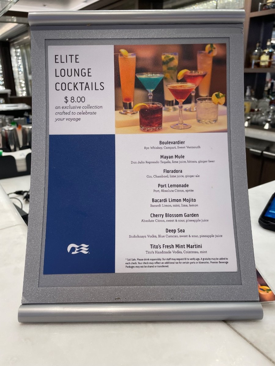 Concierge Lounge happy hour - Princess Cruises - Cruise Critic Community