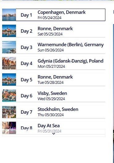 Northern Europe Itinerary - Is This Correct? - MSC Cruises - Cruise ...