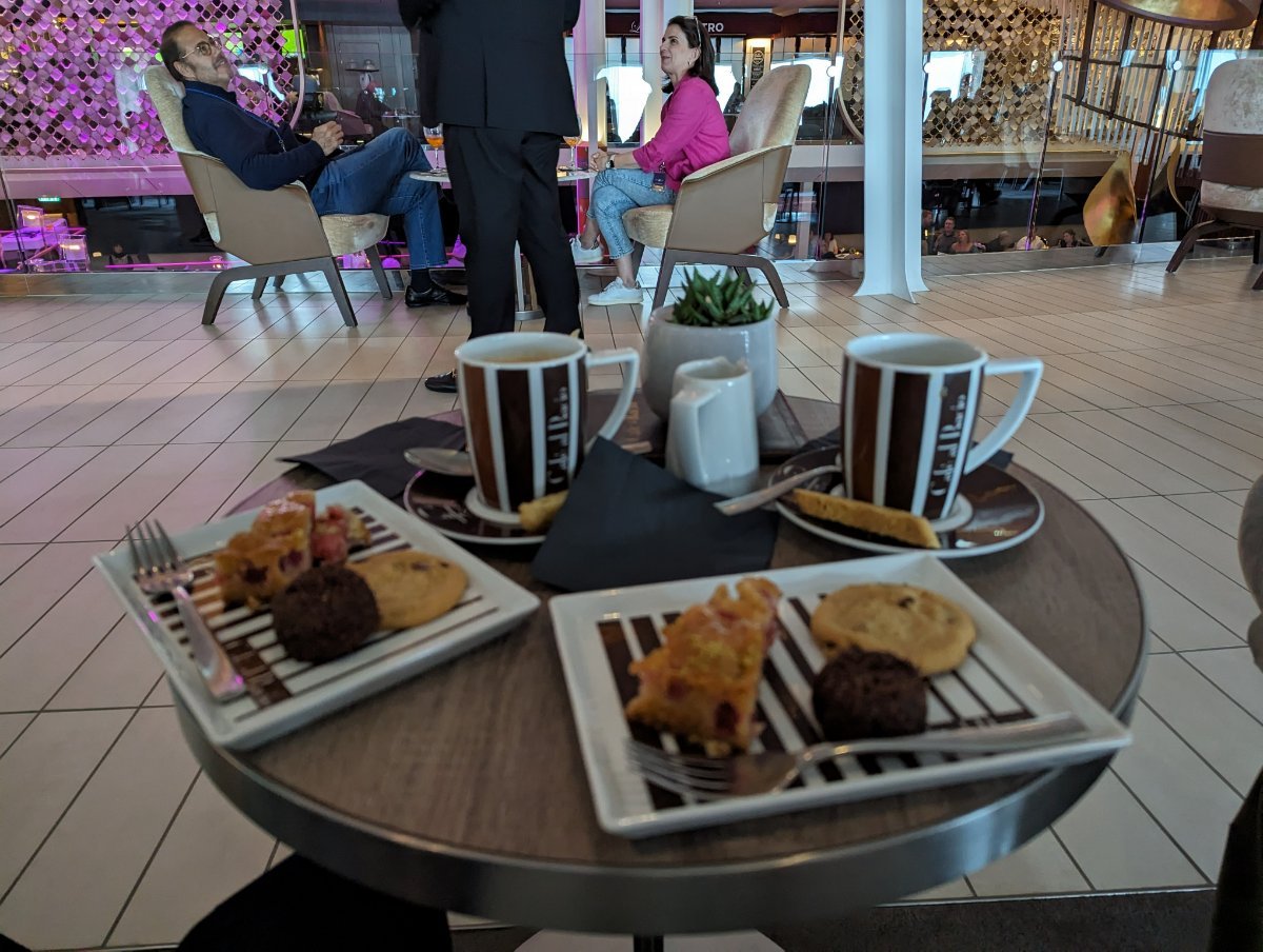 Is All The Pastry Free At Cafe Al Bacio? - Celebrity Cruises - Cruise ...