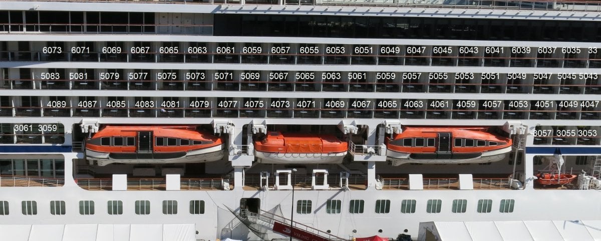 Viking Deluxe Veranda cabins - best location of the few remaining ...