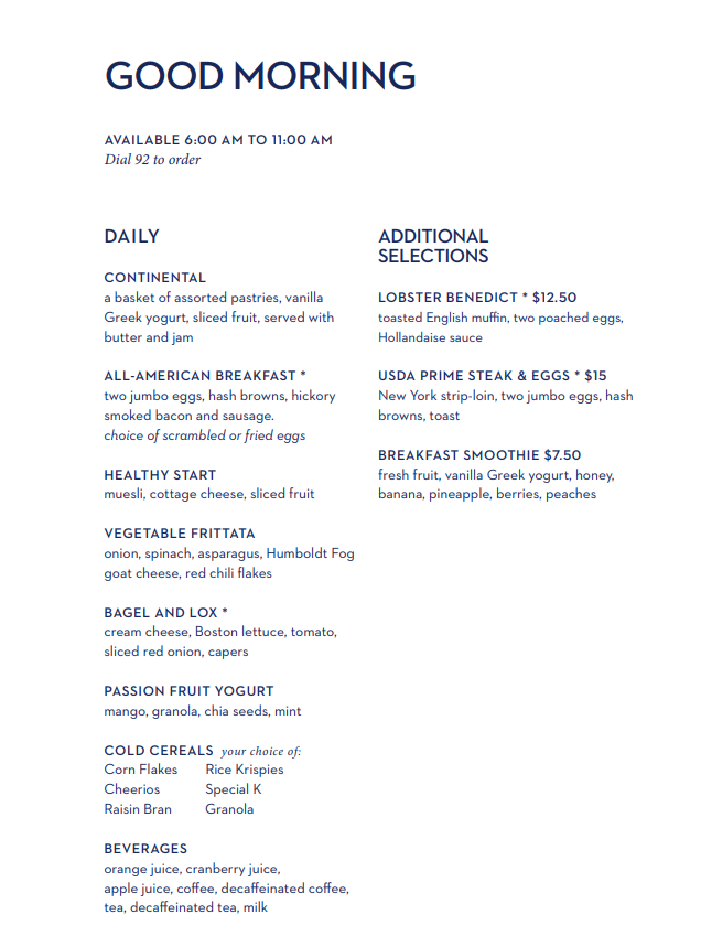 Club Orange Breakfast Hours? - Holland America Line - Cruise Critic ...