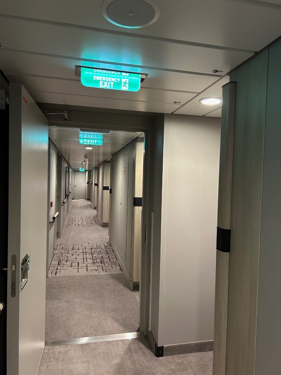 Apex hallway between cabins. - Celebrity Cruises - Cruise Critic Community