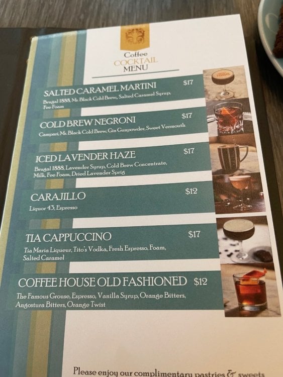 Here are photos of Cafe Al Bacio menu as of February 2024 - Celebrity ...