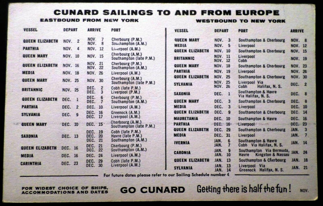 RMS Caronia II 1949-1965 - What Ever Happened To........??? - Cruise ...