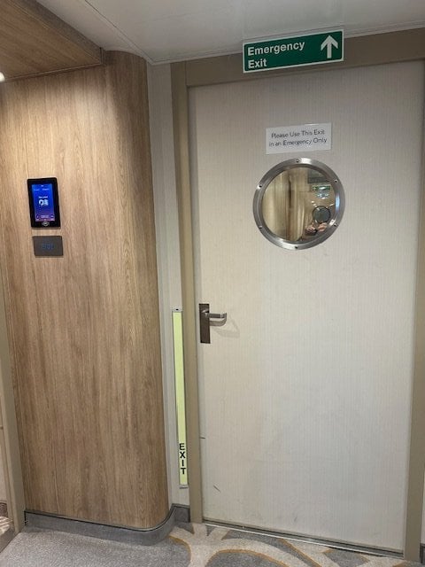Sky Princess Cabin E102 (DW – Deluxe Balcony Obstructed Guarantee ...