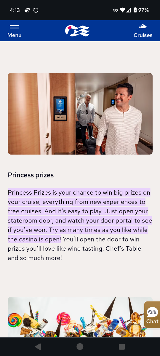 What is Princess Prizes? - Princess Cruises - Cruise Critic Community