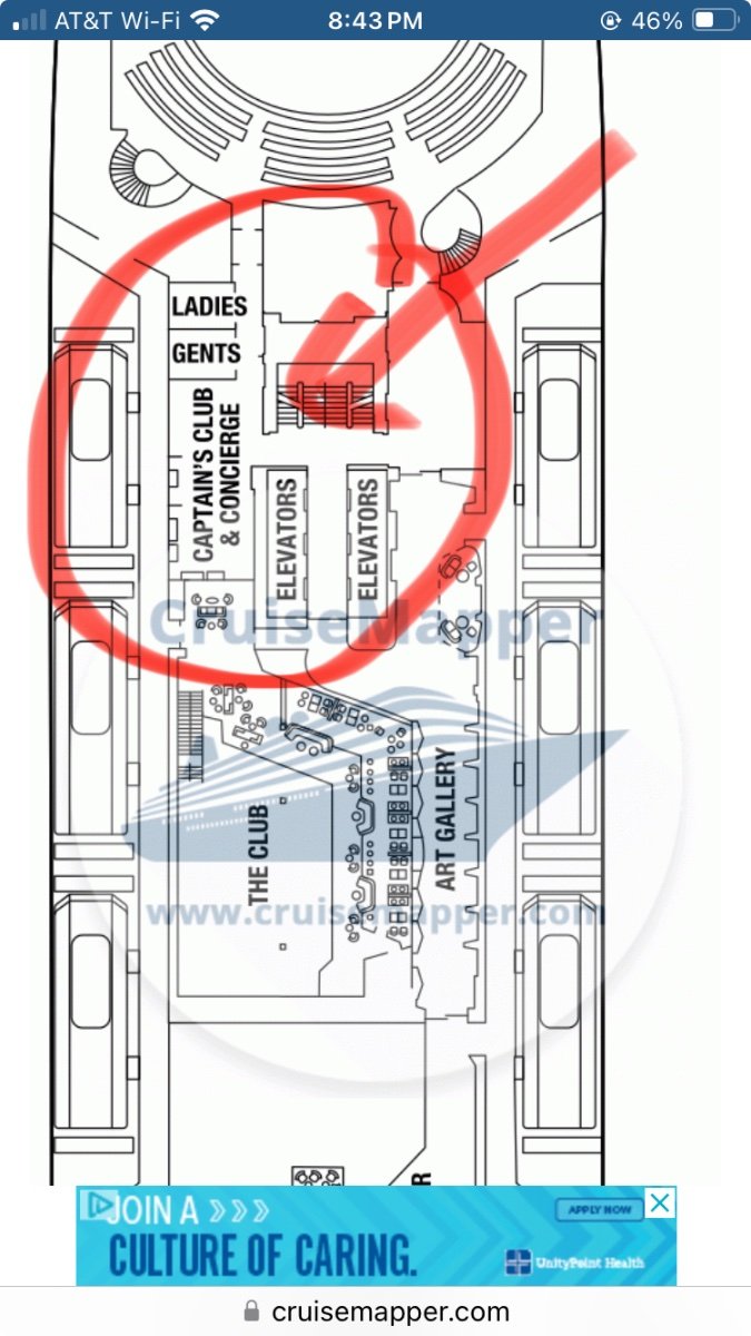 Apex Concierge office/desk location - Celebrity Cruises - Cruise Critic ...