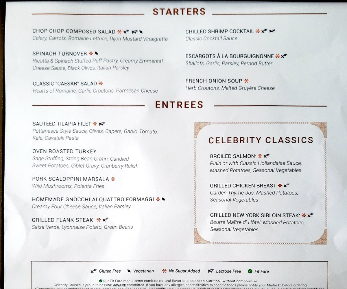 Here's my review for Celebrity Beyond -8/4/24 - Celebrity Cruises ...