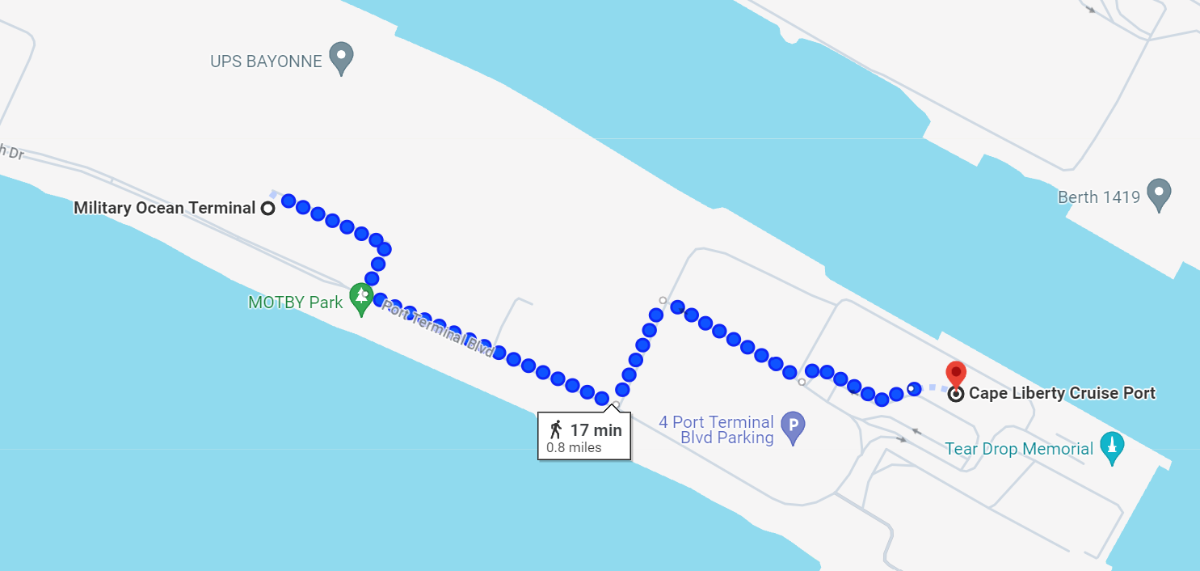 Manhattan to Bayonne ferry - East Coast Departures - Cruise Critic ...