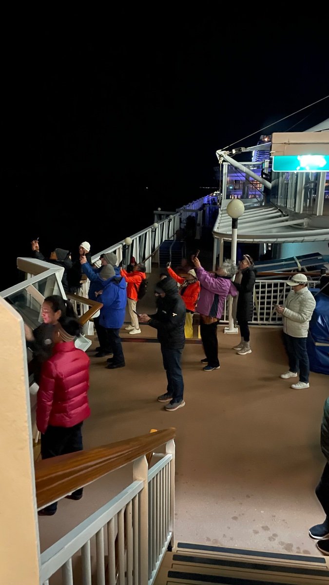Northern Lights on the Encore - Norwegian Cruise Line - Cruise Critic ...