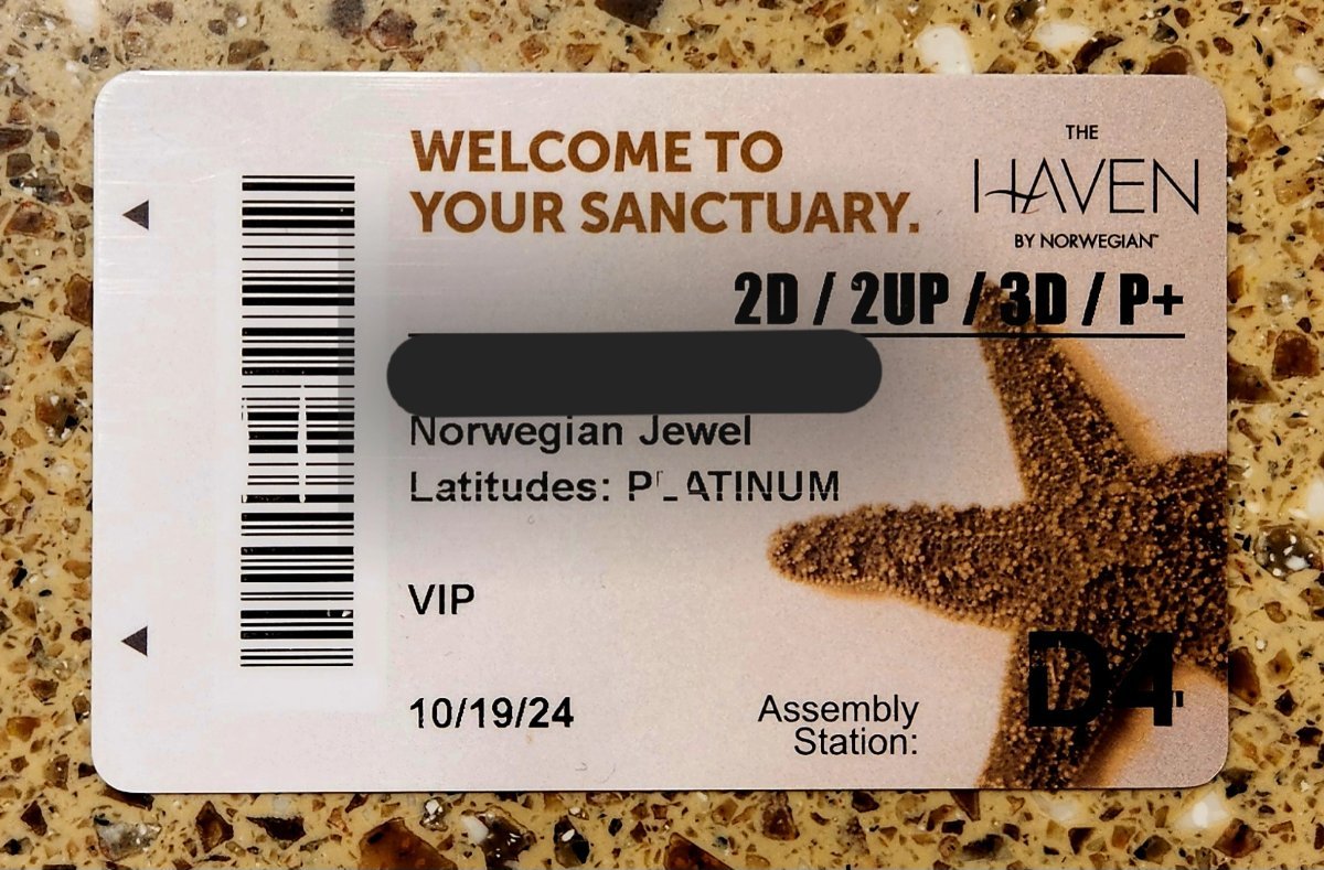 Decoding the NCL keycard information? - Norwegian Cruise Line - Cruise ...