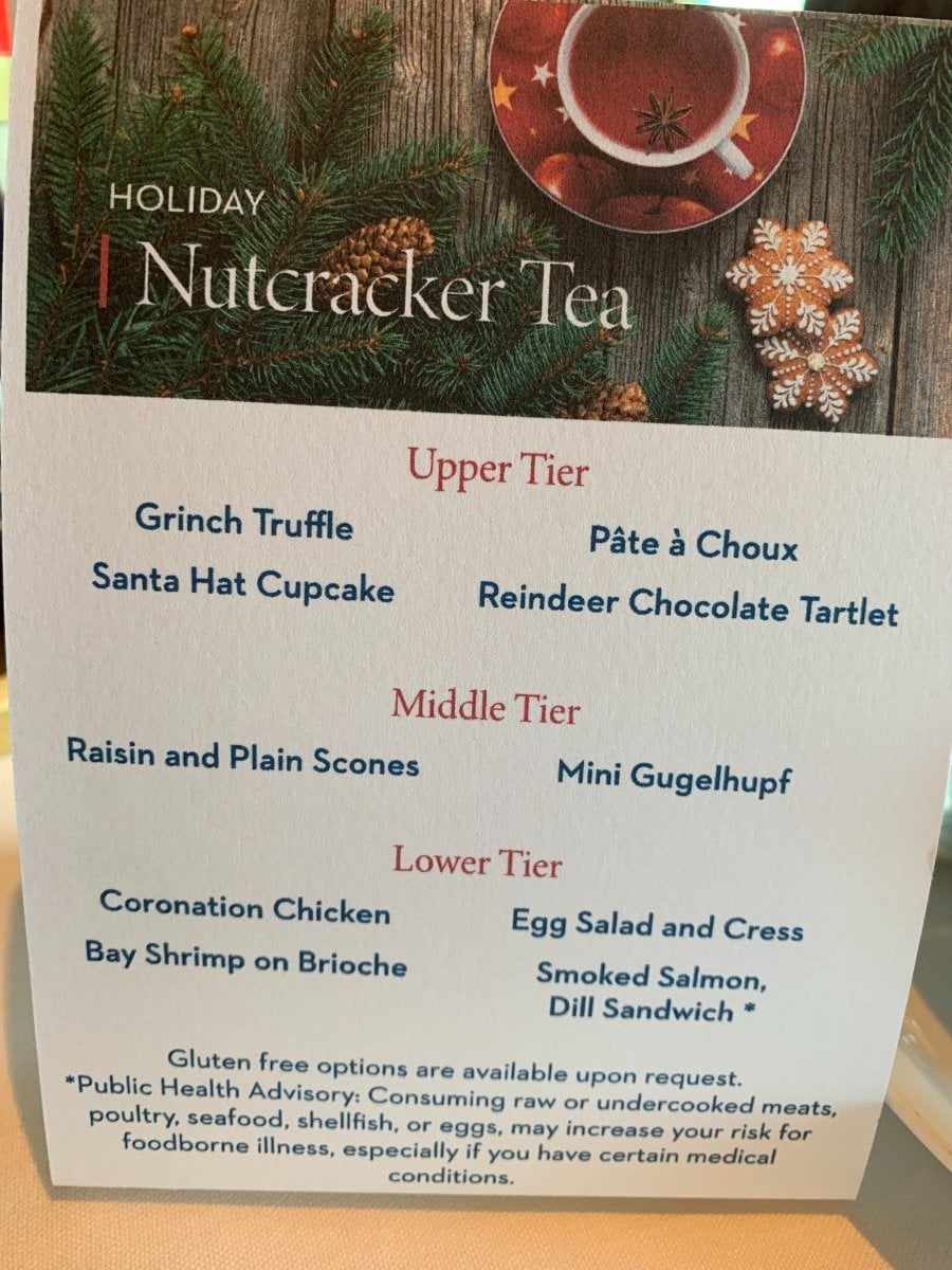 Holiday Nutcracker Tea - Holland America Line - Cruise Critic Community