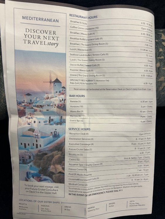 Oceania’s New App - Oceania Cruises - Cruise Critic Community