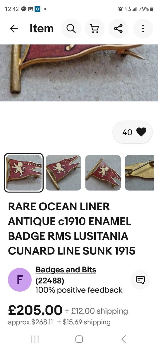 Cunard pin identification? - Cunard Line - Cruise Critic Community