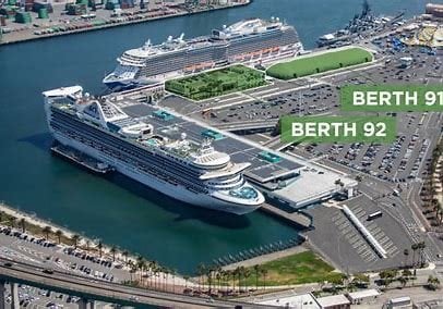 Berth 93: are there "2" of them at Los Angeles Cruise Port? - Princess ...