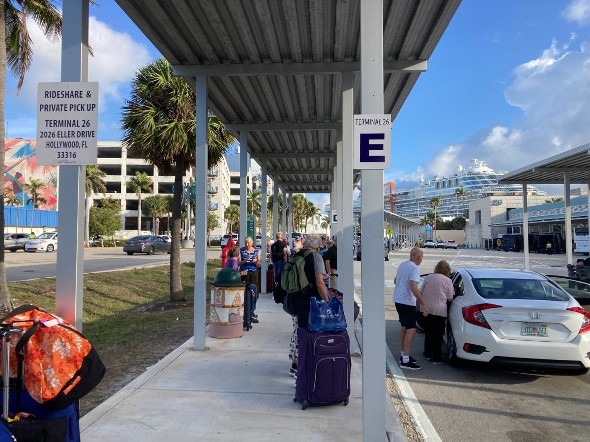 In Visuals: disembarkation Fort Lauderdale Terminal 26 - FEB 2025 ...