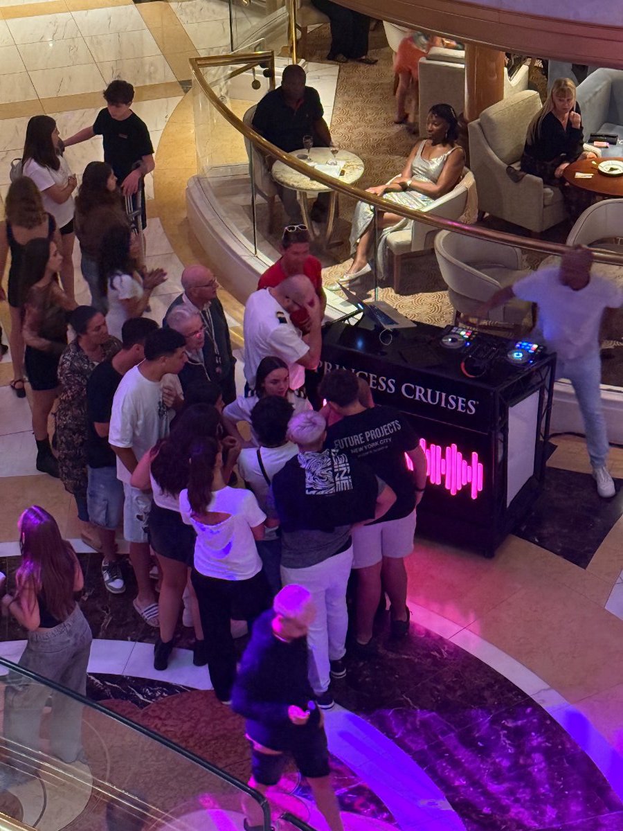 Ballroom dancing on Princess appears to be on the way out. - Princess ...