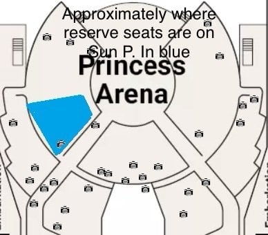 Sanctuary/Premier Benefit on Sun Princess: Priority Seating - Princess ...