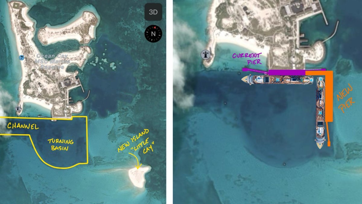 Second berth, new 'Little Cay' at Ocean Cay MSC Marine Reserve - MSC ...