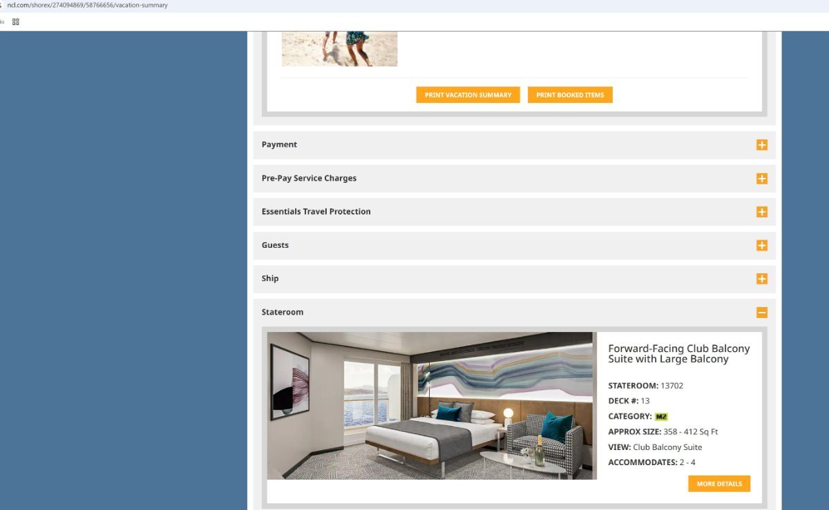 What does a forward-facing club balcony suite on Aqua really look like ...