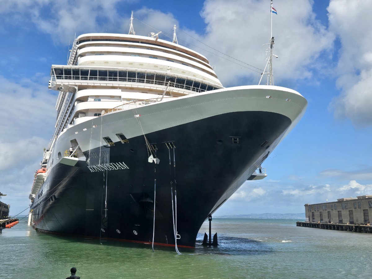 Koningsdam snaps lines in SF - Holland America Line - Cruise Critic ...