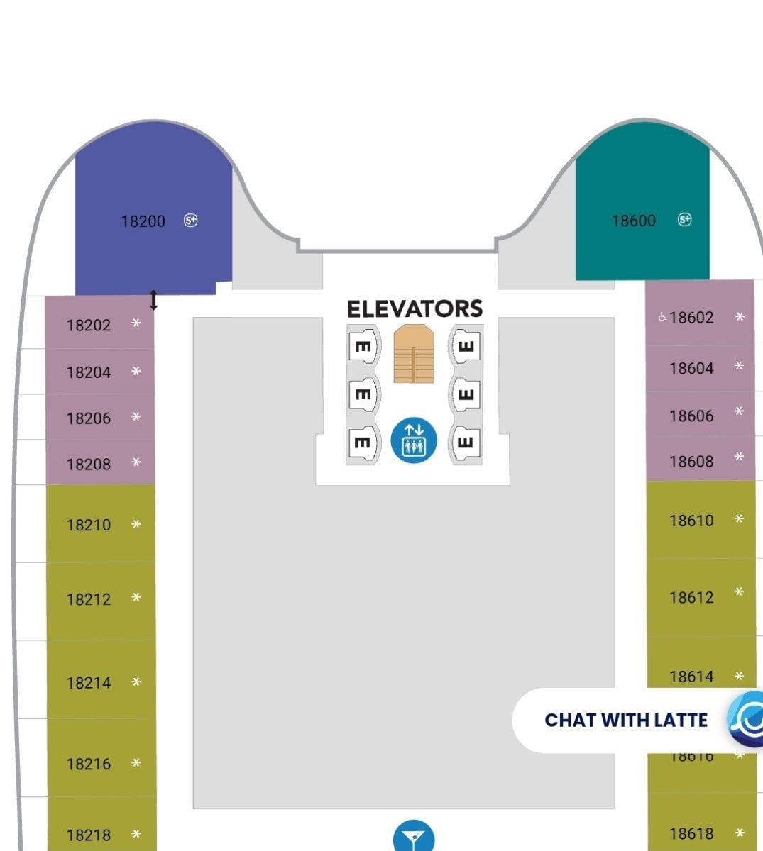 Sky Class Suites Connected to Star Class - Royal Caribbean ...