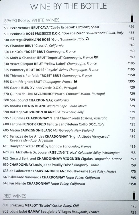 Updated Wine List with Prices - Norwegian Cruise Line - Cruise Critic ...