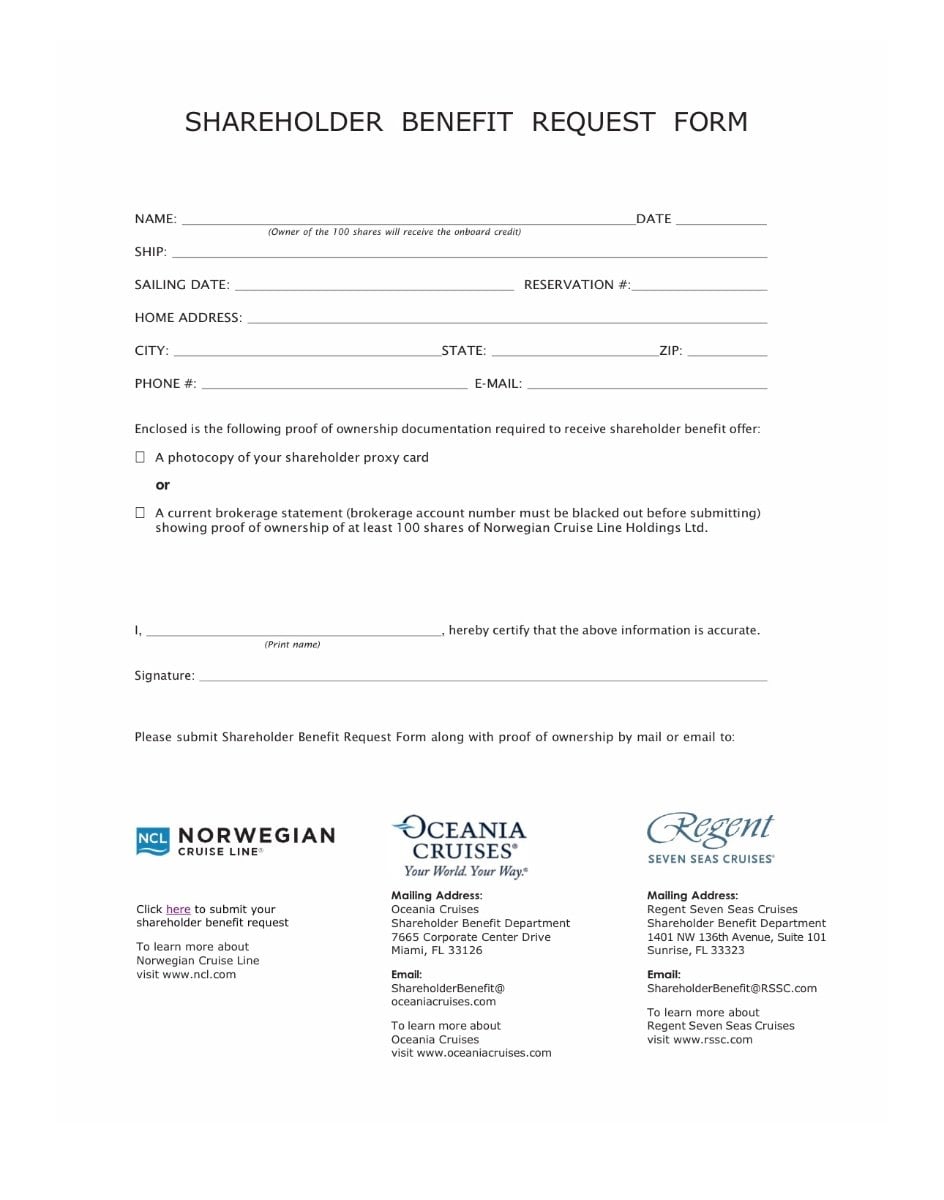 Submitting your shareholder's request for OBC - Page 3 - Norwegian ...